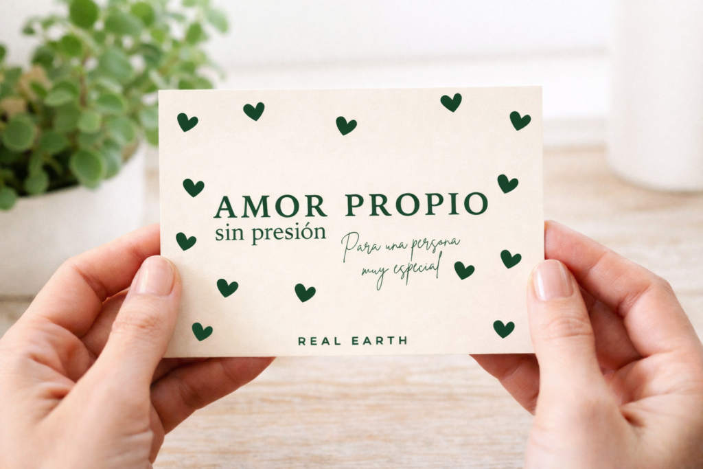 Amor propio sin presión: tarjeta imprimible y ritual de autocuidado ...